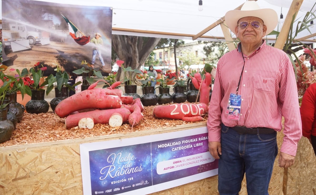 Reproducen con figuras de rábanos el ingreso de la extinta PFP a Oaxaca ...